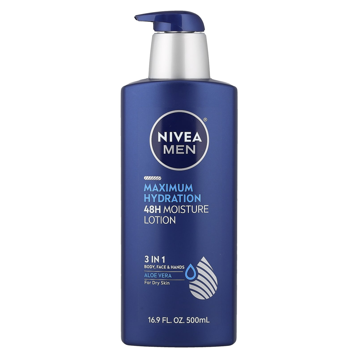 Nivea, Men, Maximum Hydration, 48H Moisture Lotion, maximale Feuchtig ...